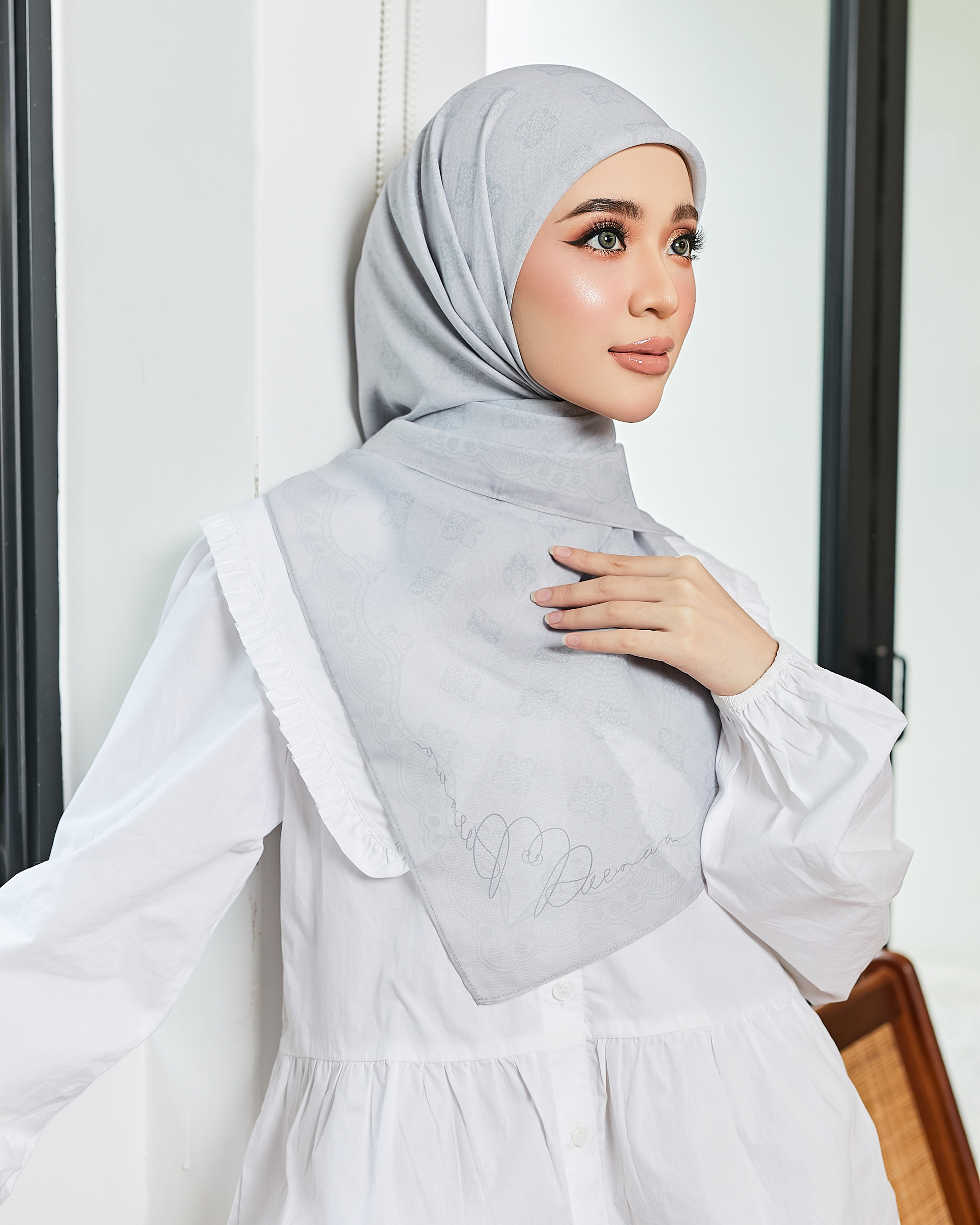 Deenara | Your Favourite Ready-to-Wear Kurung | Scarves Printed Cotton ...